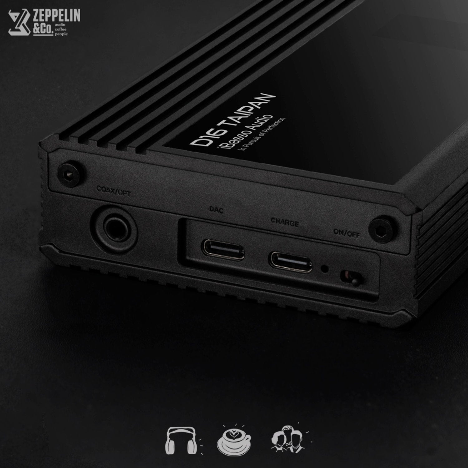 iBasso D16 Taipan DSD Class A DAC/amp – Zeppelin & Co