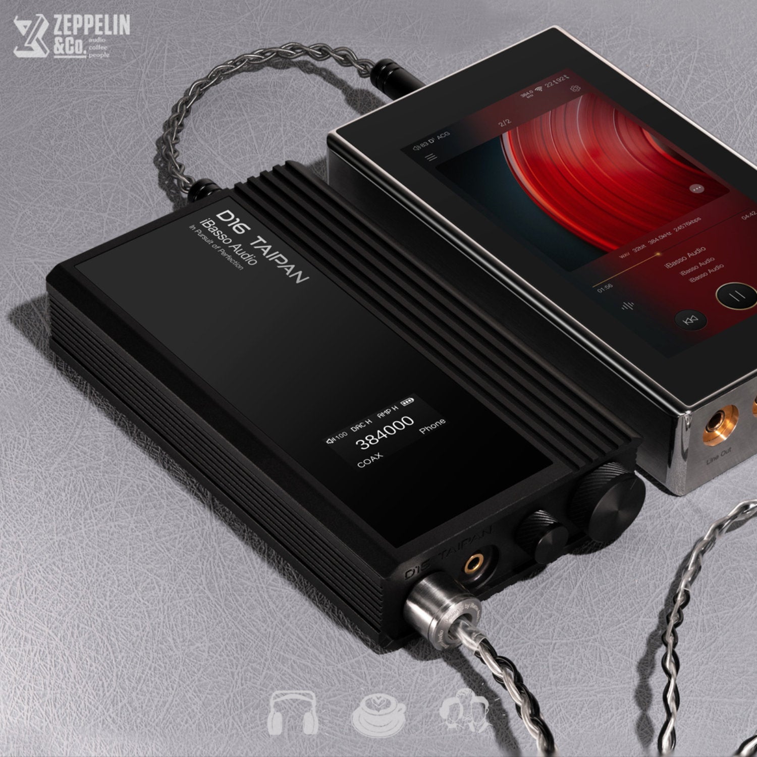 iBasso D16 Taipan DSD Class A DAC/amp – Zeppelin & Co