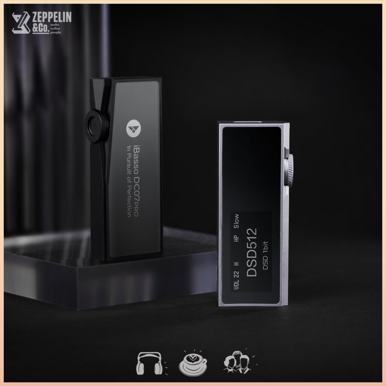 iBasso DC07 Pro Quad DAC USB-C DAC/amp – Zeppelin & Co