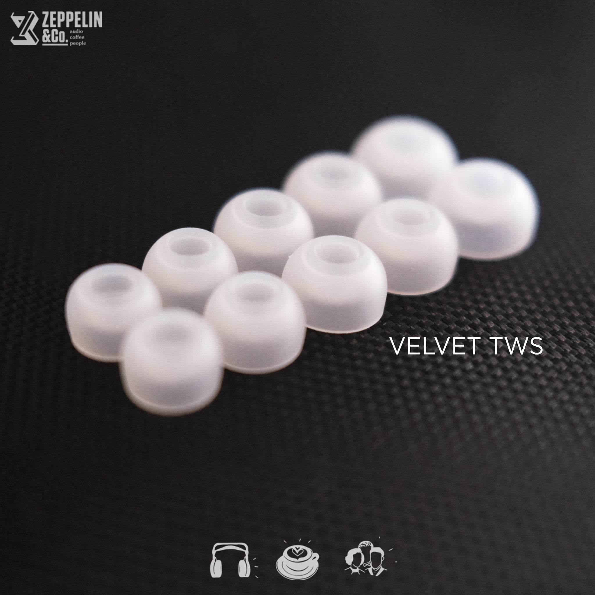 Divinus Velvet TWS Eartips (3-Pair Pack) – Zeppelin & Co