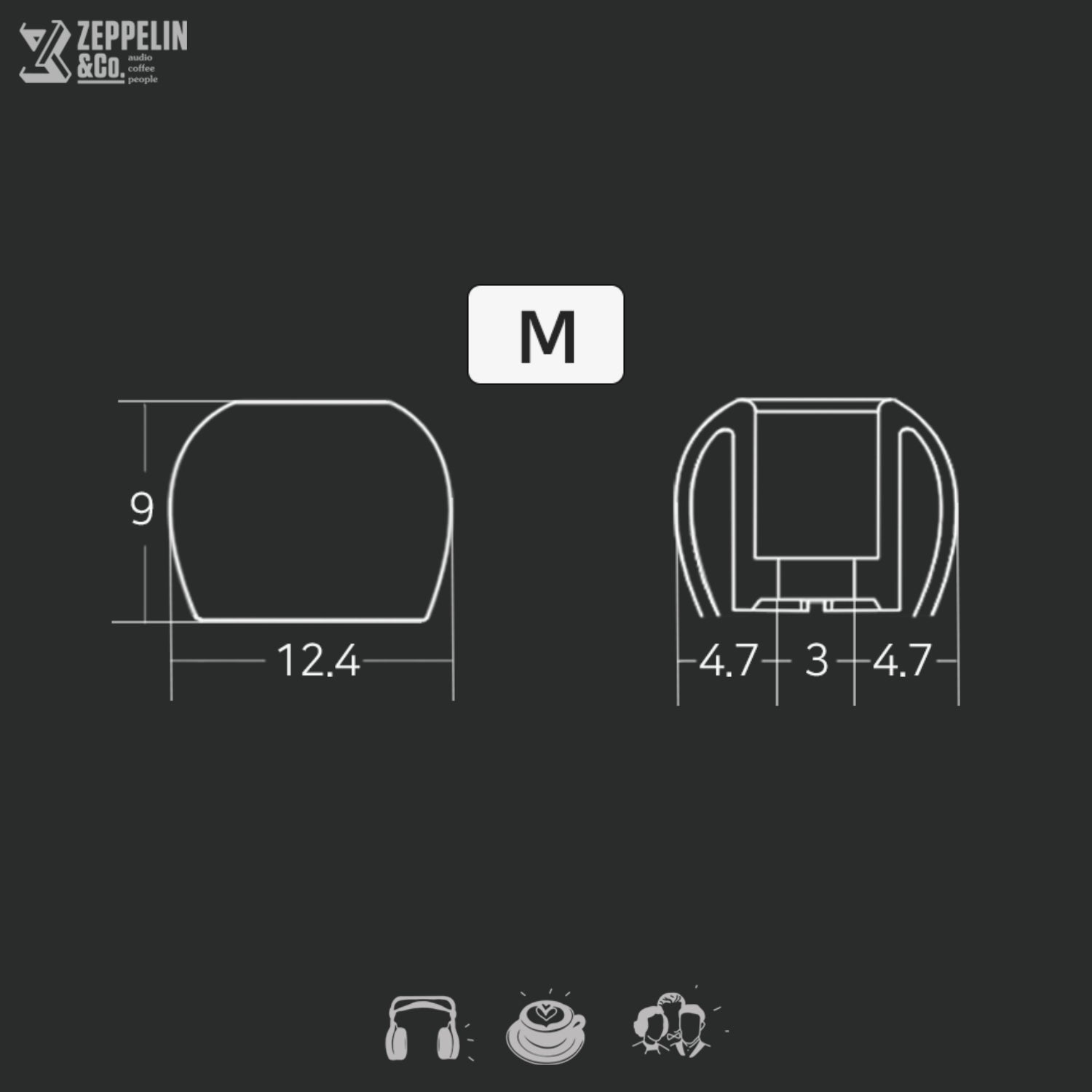 Divinus Velvet Eartips (3-Pair Pack) – Zeppelin & Co