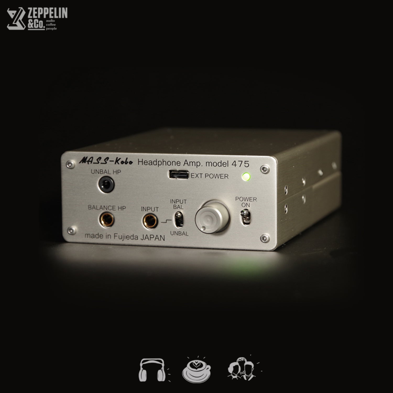 Mass Kobo Model 475 Portable Headphone Amplifier – Zeppelin & Co