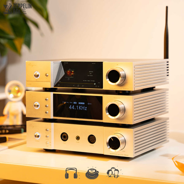 Cayin iHA-8 discrete Class A compact headphone amplifier – Zeppelin & Co