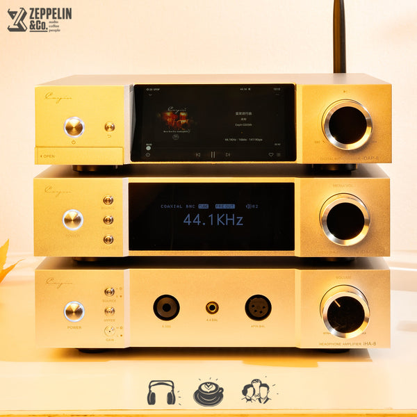 Cayin iHA-8 discrete Class A compact headphone amplifier – Zeppelin & Co