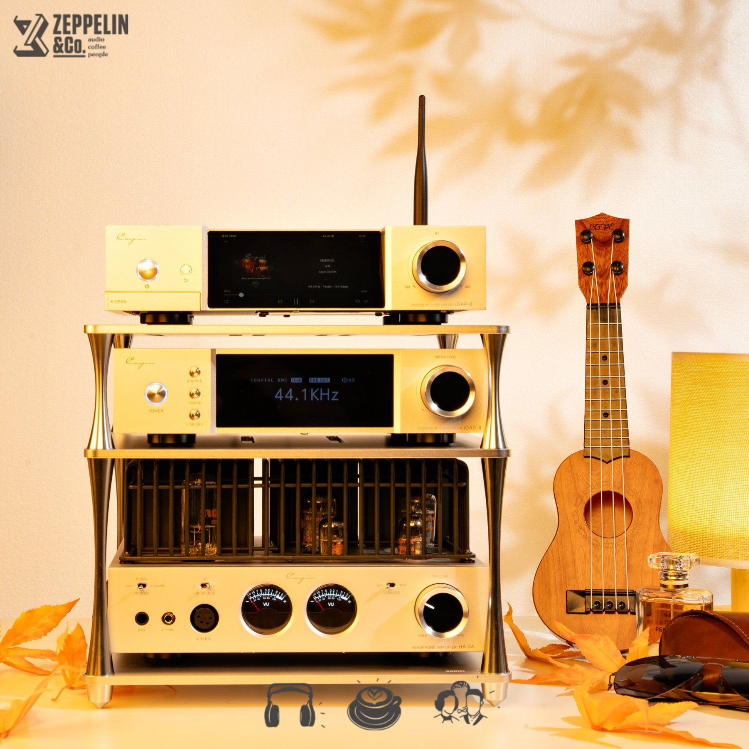 Cayin iDAC-8 AKM tube DAC/pre-amp – Zeppelin & Co